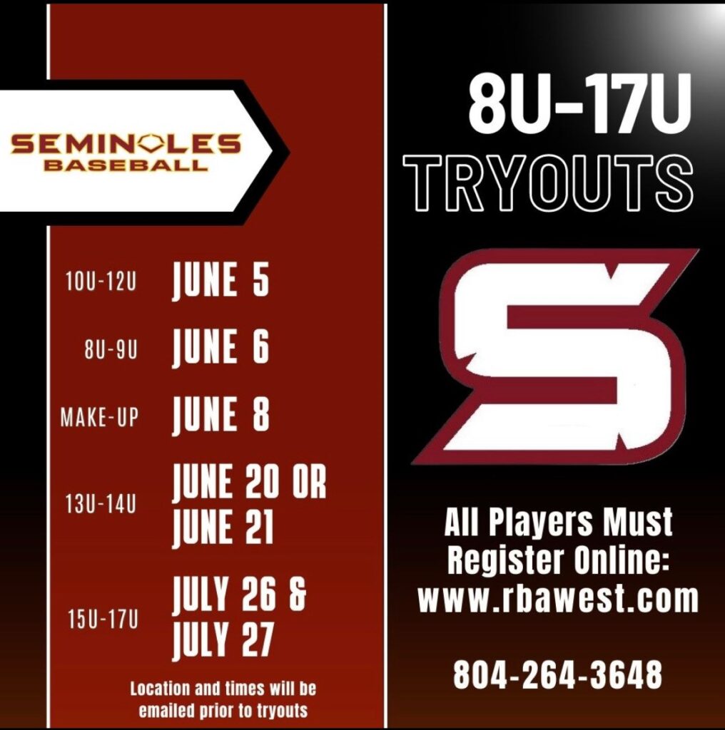 Tryouts – RBA West